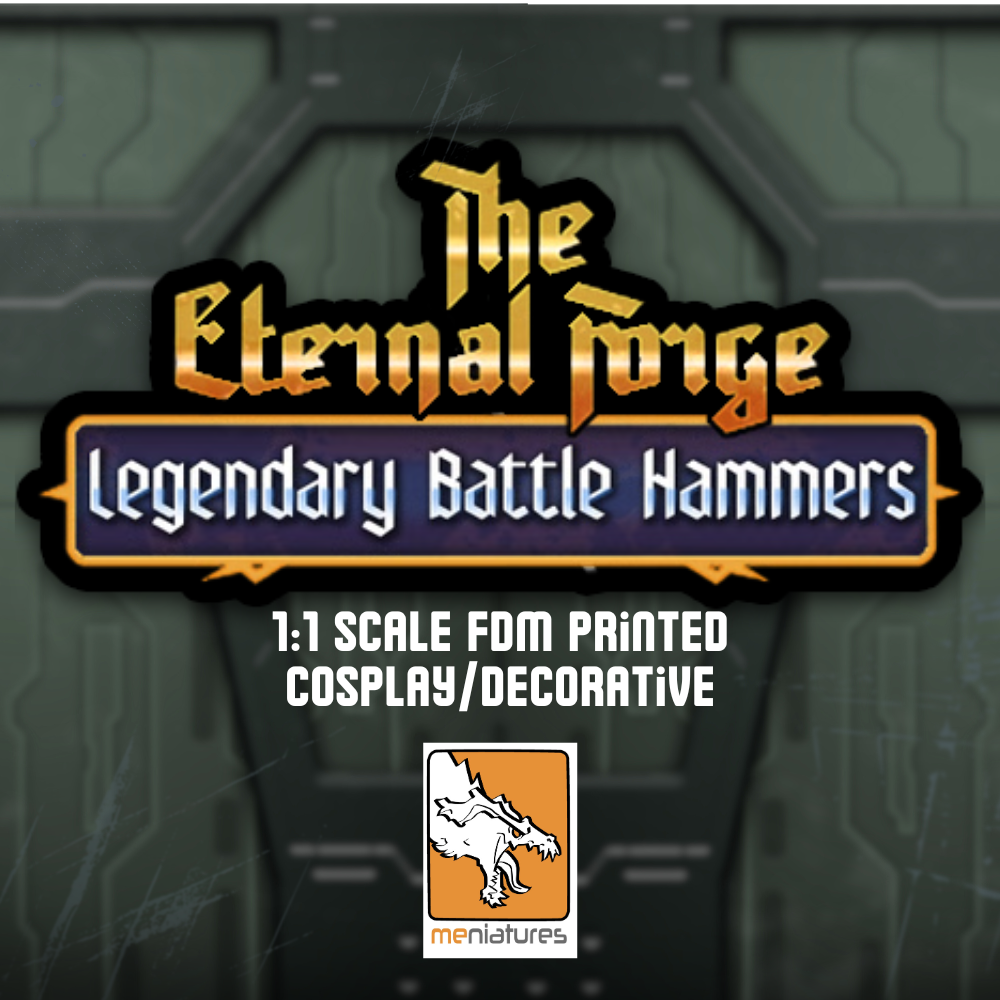 The Eternal Forge: Legendary Battle Hammers – Hobbytime At Healys